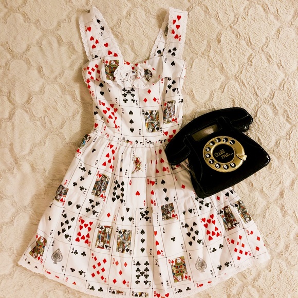 Dress Made Of Playing Cards